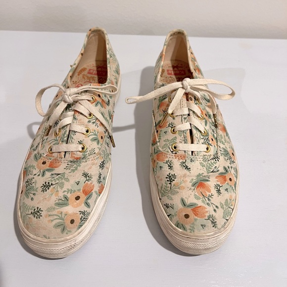 Keds | Shoes | Keds Rifle Paper Co Floral Platform Sneakers | Poshmark